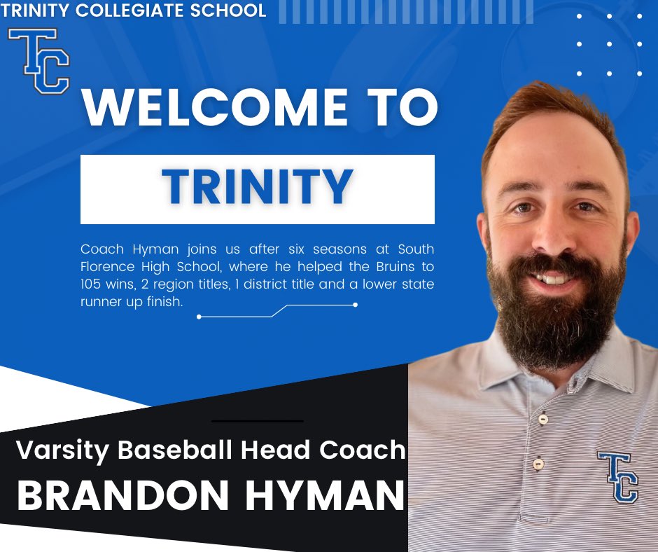 Trinity Collegiate School Titans on Twitter: "Titan family, let’s give a warm welcome to our new ...
