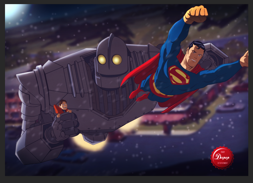 The Iron Giant Superman