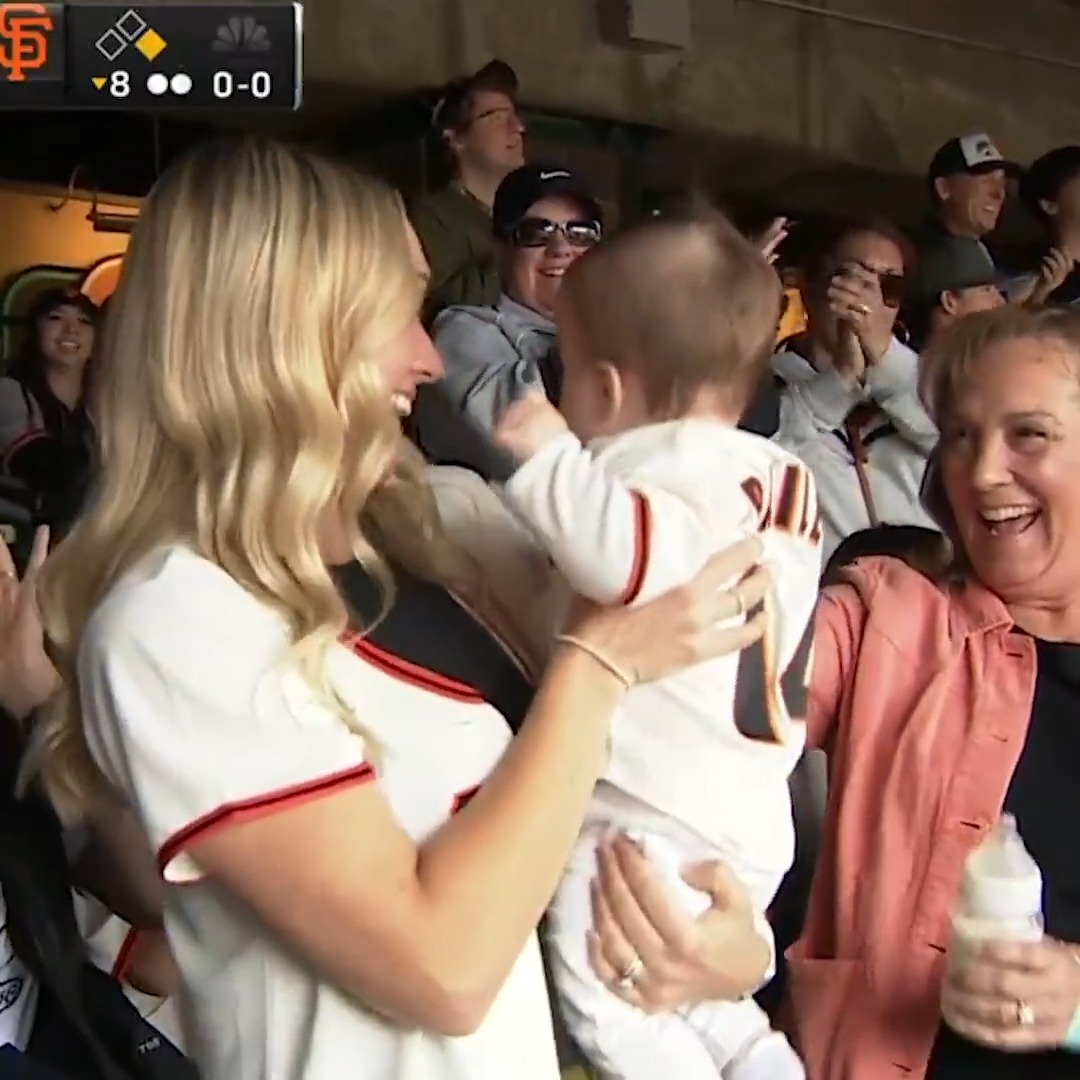 MLB on Twitter: "Patrick Bailey and his family will never forget his first MLB hit."