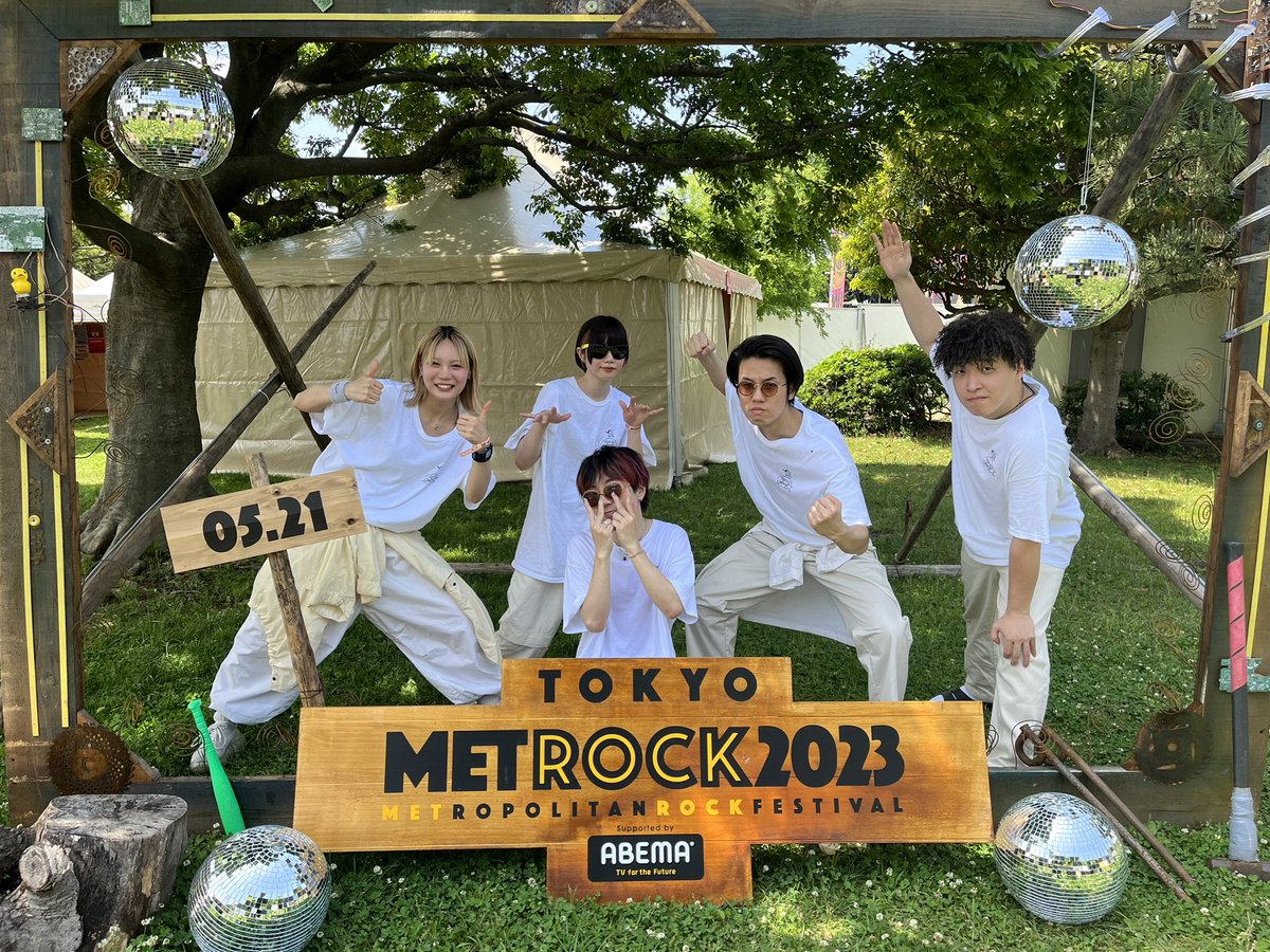 Klang Ruler on Twitter: "THANKS METROCK TOKYO!!!!"