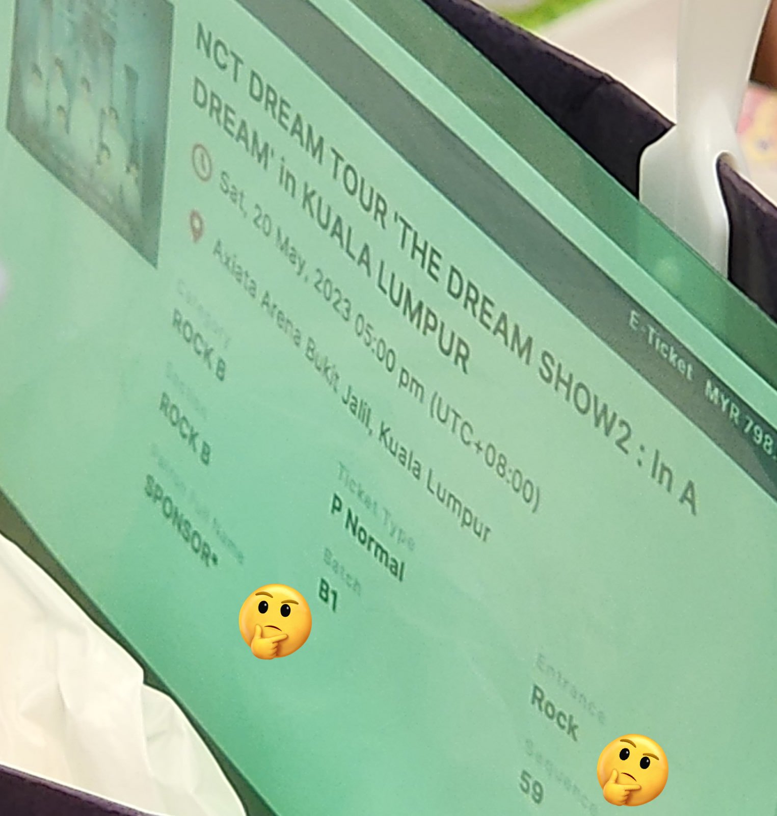 한 ᓀ‸ᓂ on Twitter: "#TDS2inKL #TDSinKL i was wondering why the first 100 qn for rockzone was ...