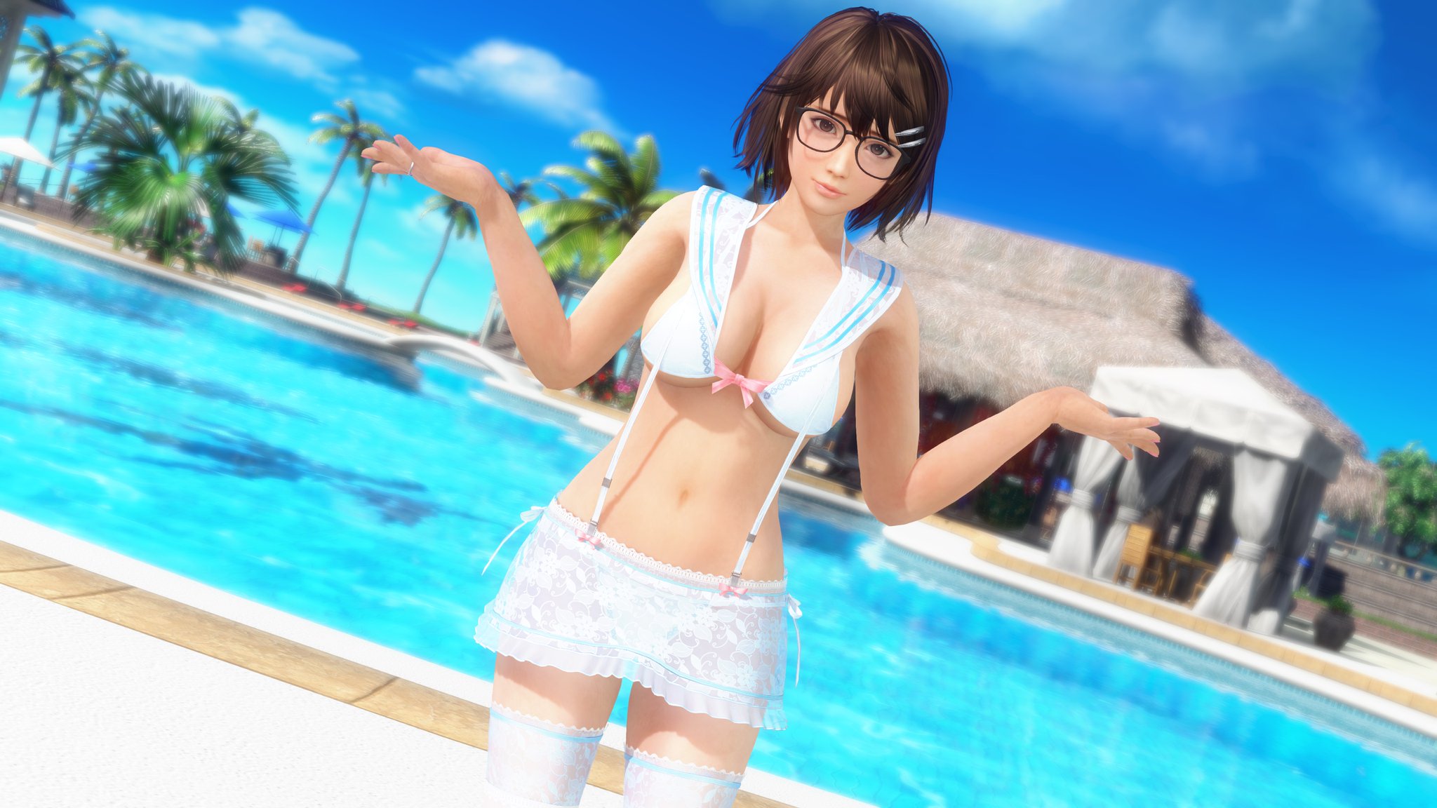 wiwaxia on Twitter: "濡れた時の透け感もまたよろしい #DOAXVV https://t.co/LnNEfRIZJz" / Twitter