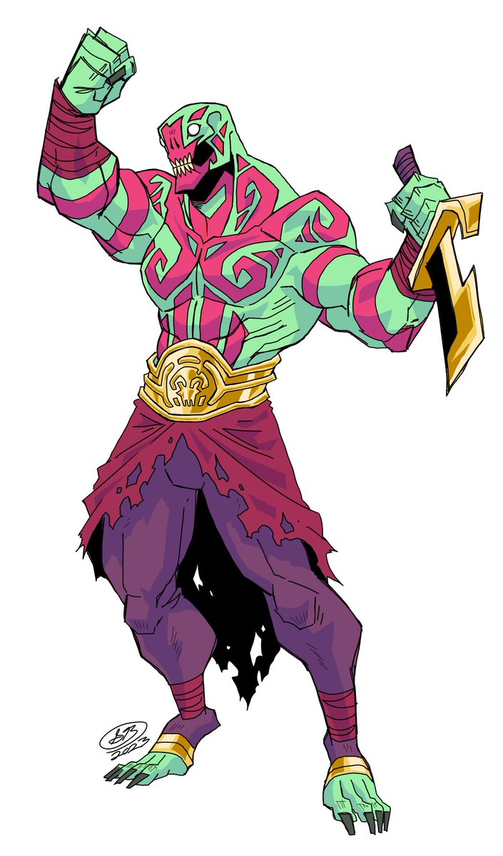 「Drax the Destroyer」|Takuのイラスト