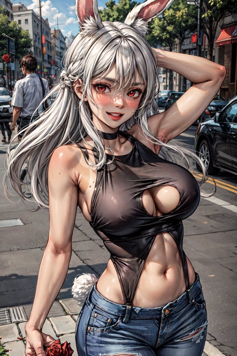 FairyAI on Twitter: "The Rabbit Hero: Mirko My besties:@RamdonWaifu ...