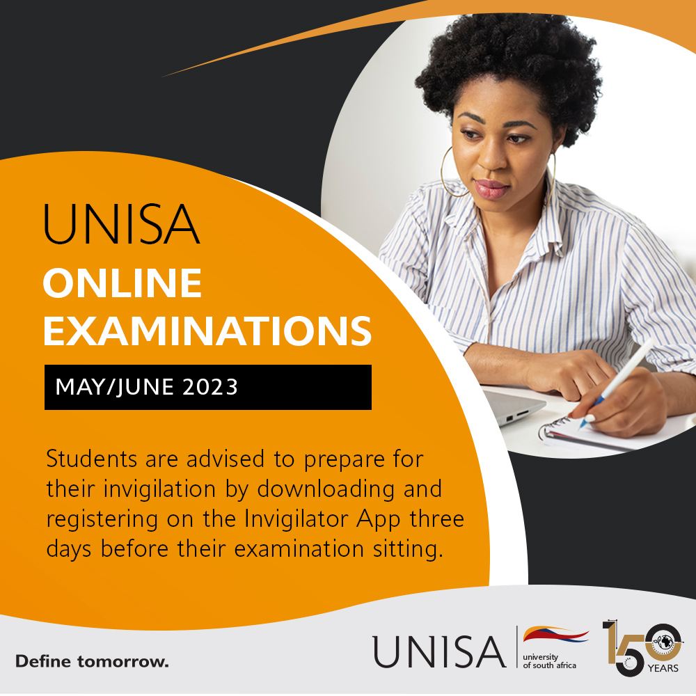 Unisa on Twitter: "Students are advised to prepare for their invigilation by downloading and ...