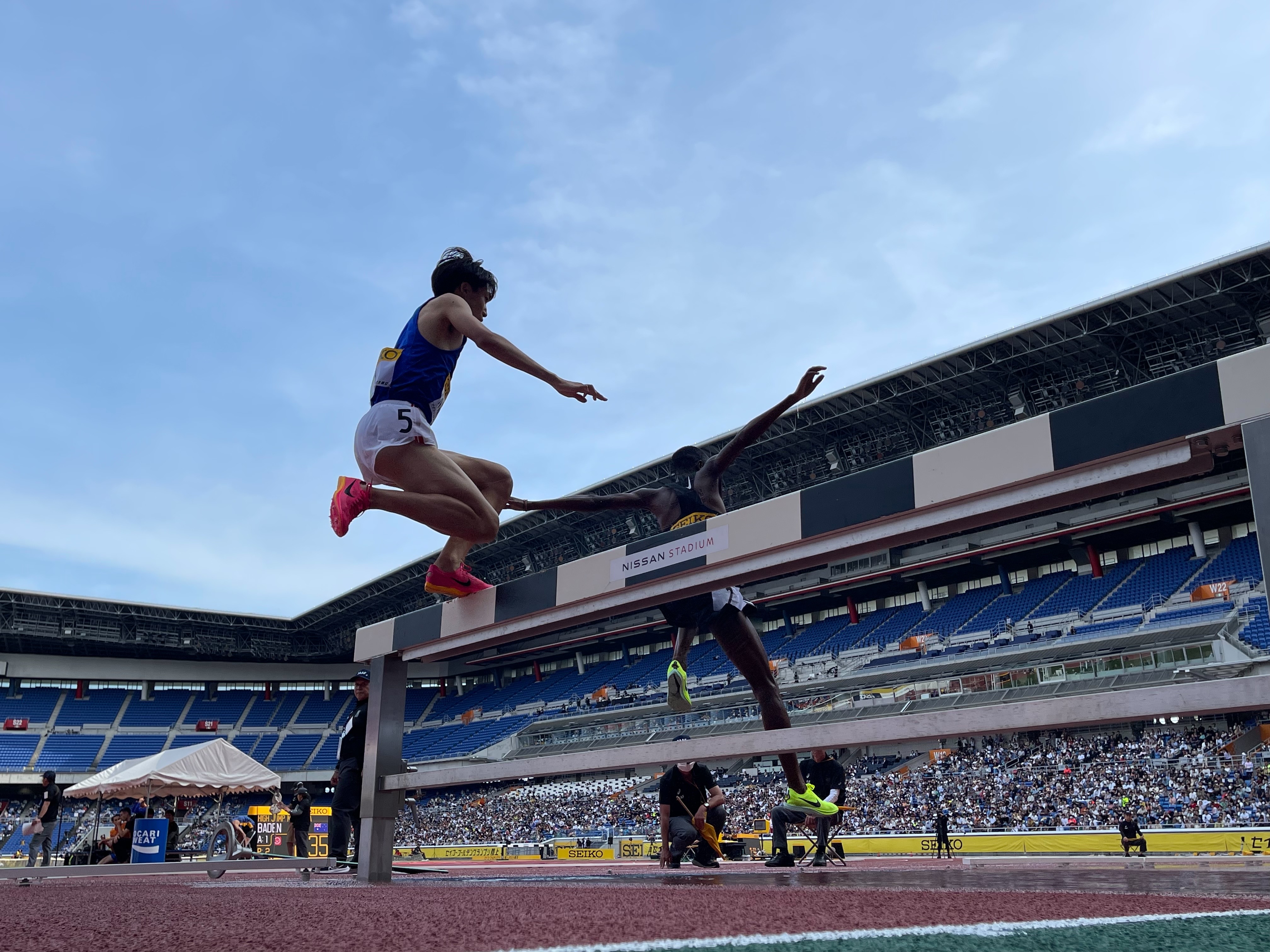 セイコー ゴールデングランプリ陸上 on Twitter: "【#セイコーGGP #世界体感】 男子3000m障害物決勝 1位🥇#三浦龍司（順天堂大学）8分19秒07 2位🥈#アモス・キルイ ...