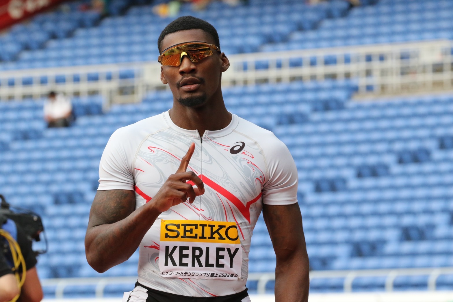 セイコー ゴールデングランプリ陸上 on Twitter: "【#セイコーGGP #世界体感】 男子100m決勝（+0.4） 1位🥇#フレッド・カーリー（アメリカ）9秒91 2位🥈#ロアン ...