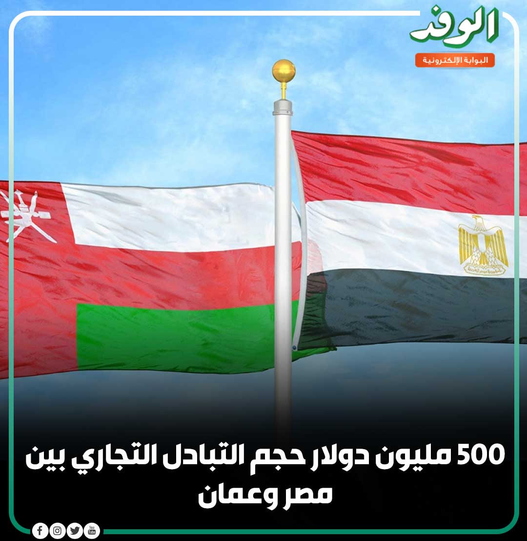 Alwafdportal On Twitter بوابة الوفد 500 مليون دولار حجم التبادل
