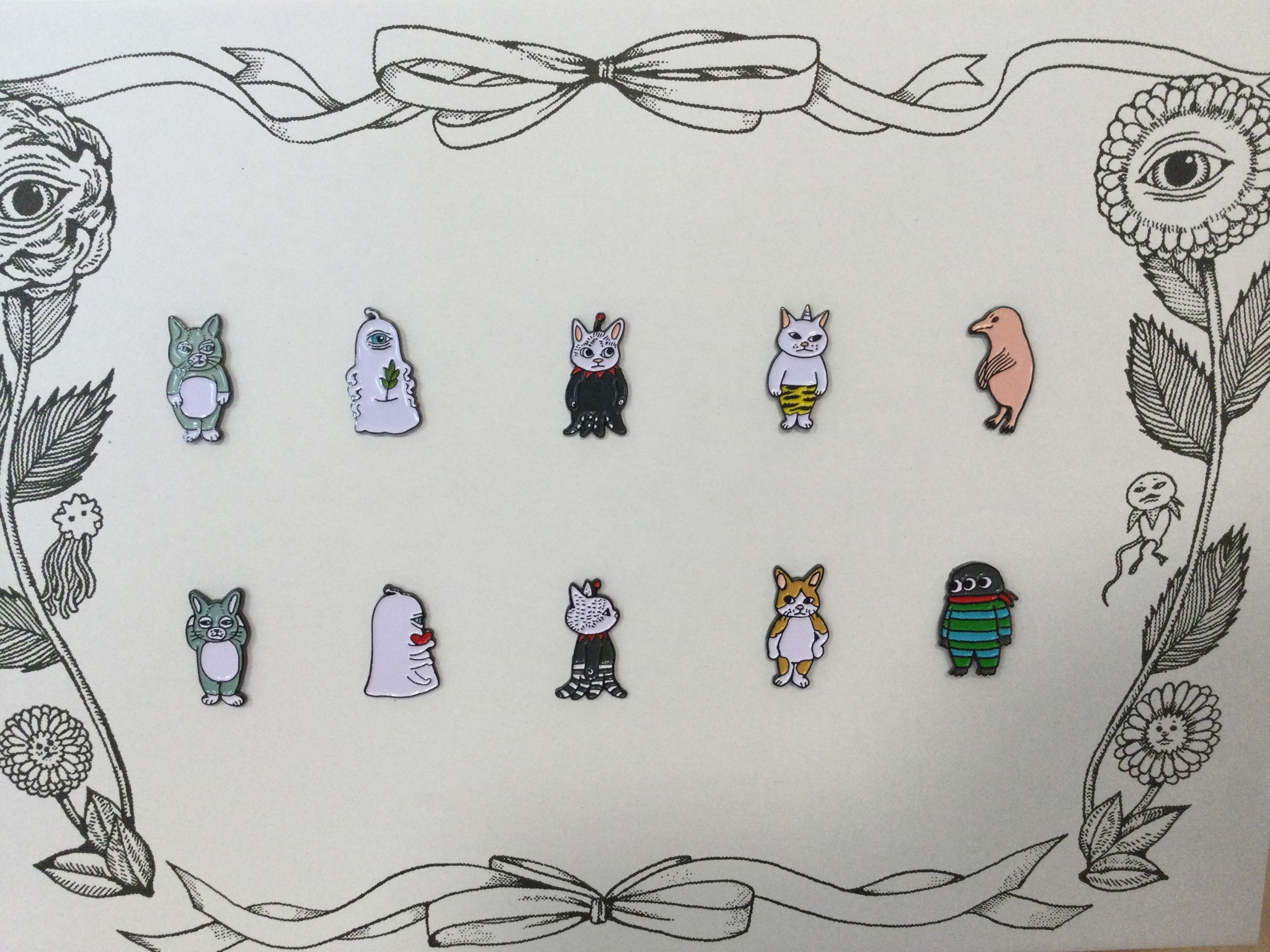 「seri」 et cetera on Twitter: "@HiguchiyukoT @nekonoboris @higuchiyukoten なんとか全種揃いました😊 通販の空箱再利用して ...