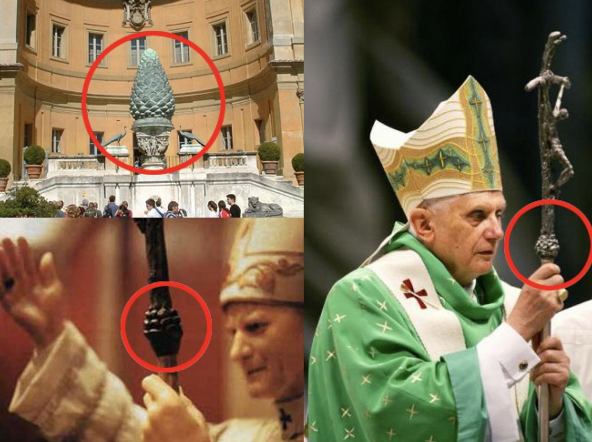 Pope Staff Pineal Gland