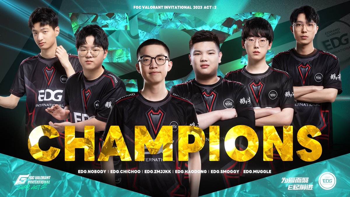 Edward Gaming on Twitter: "The sword has cut through the demons and restarted the highs, the ...