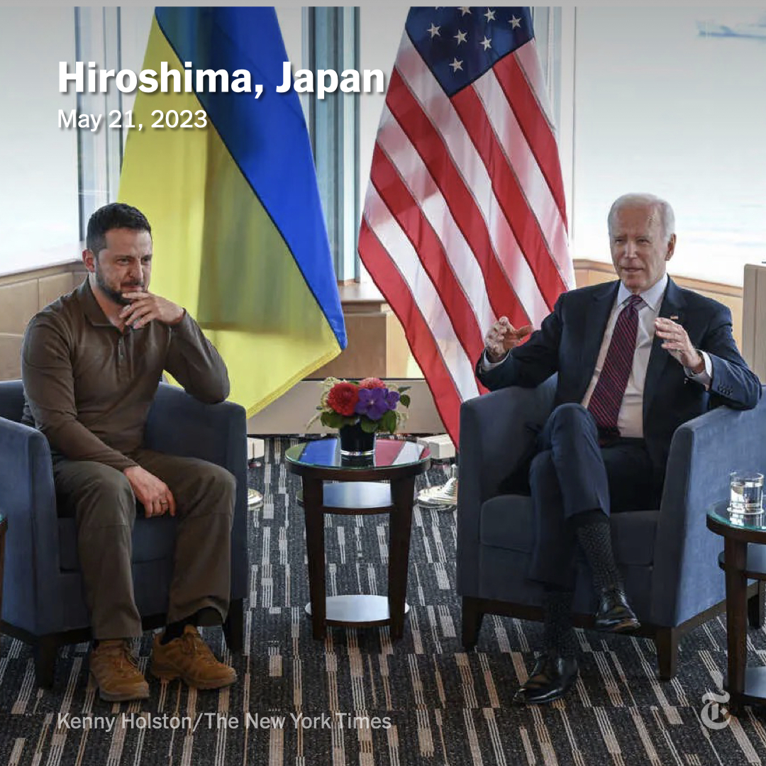 The New York Times On Twitter President Biden Met With President