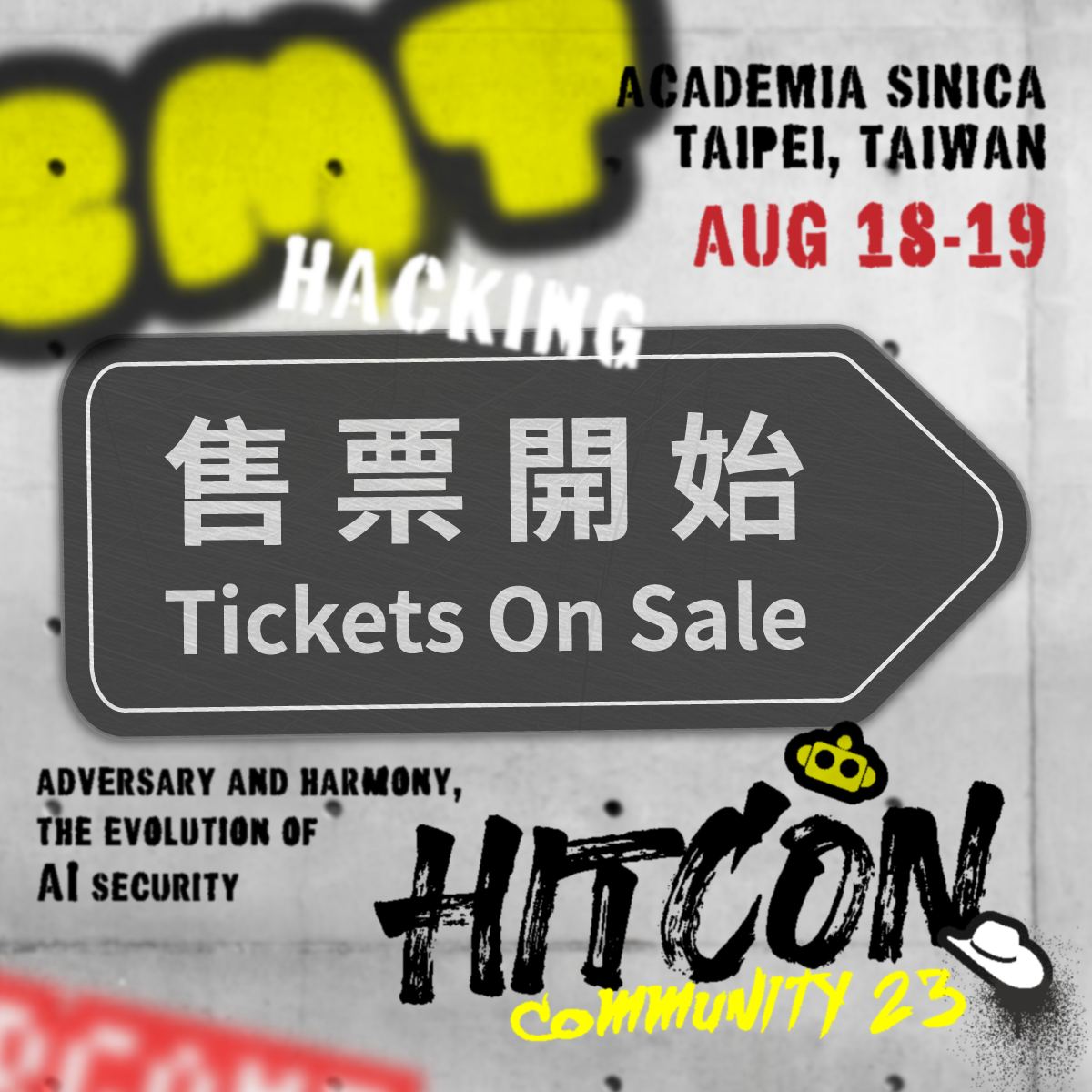 HITCON on Twitter: "HITCON Community 2023 - Tickets are now available for purchase! Get your ...