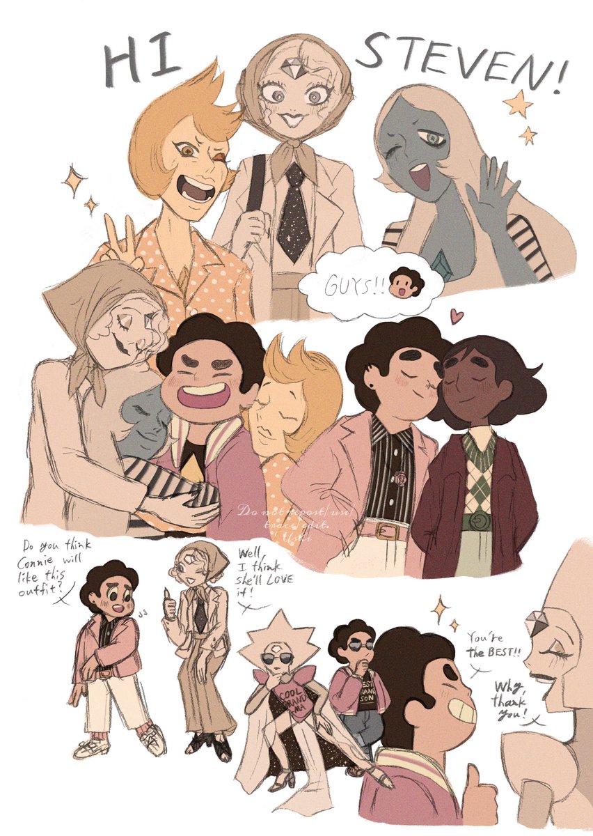 「Actors AU」Lilith/Sara/Ushi🌸Looking for workの漫画