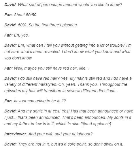 David Tennant Oh Yes