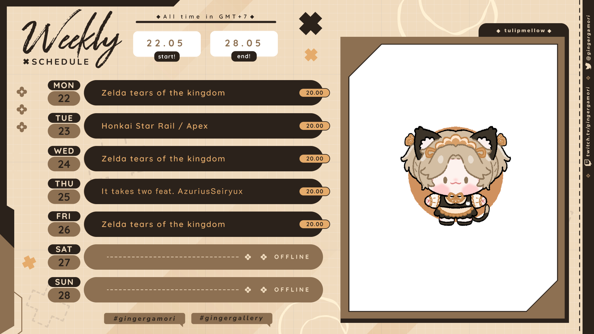 Ginger Gamori🐈🍞 Vtuber | debut June 2023 (@gingergamori) / Twitter