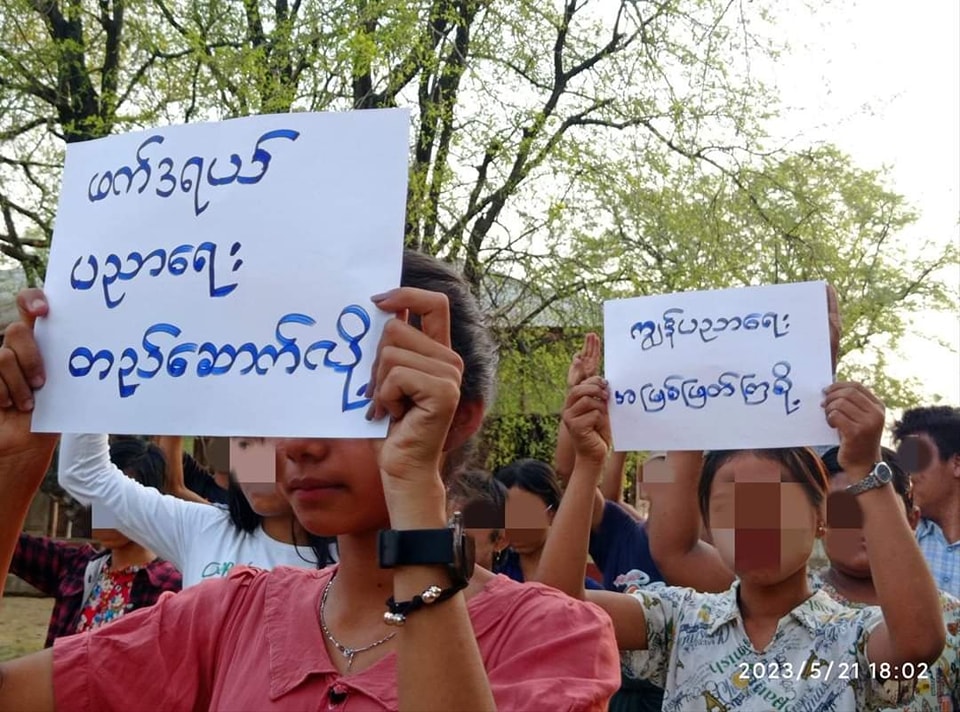 Khit Thit Media On Twitter မြိုင်မြို့နယ်တွင် စစ်ကျွန် ပညာရေး အလိုမရ
