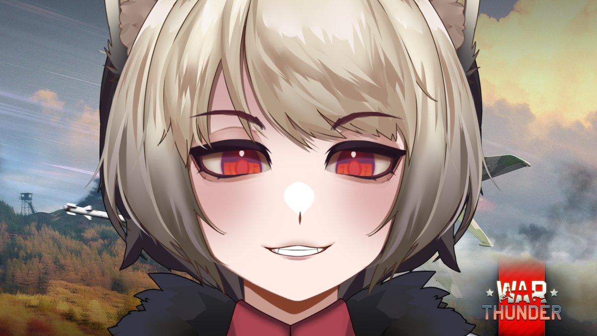 CodeNamedFerret - Ferret Vtuber on Twitter: "Doing War Thunder today come and join the fun ...