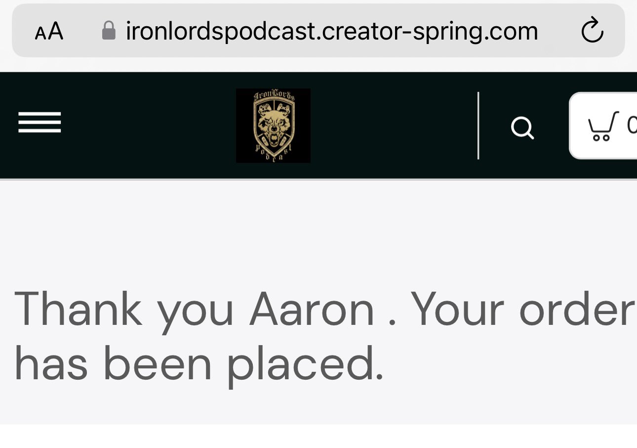 Aaron Greenberg 🙅🏼‍♂️💚U on Twitter: "@IronLordPodcast 🙌🏻 Let’s go!! #HoldTheLine https://t.co ...
