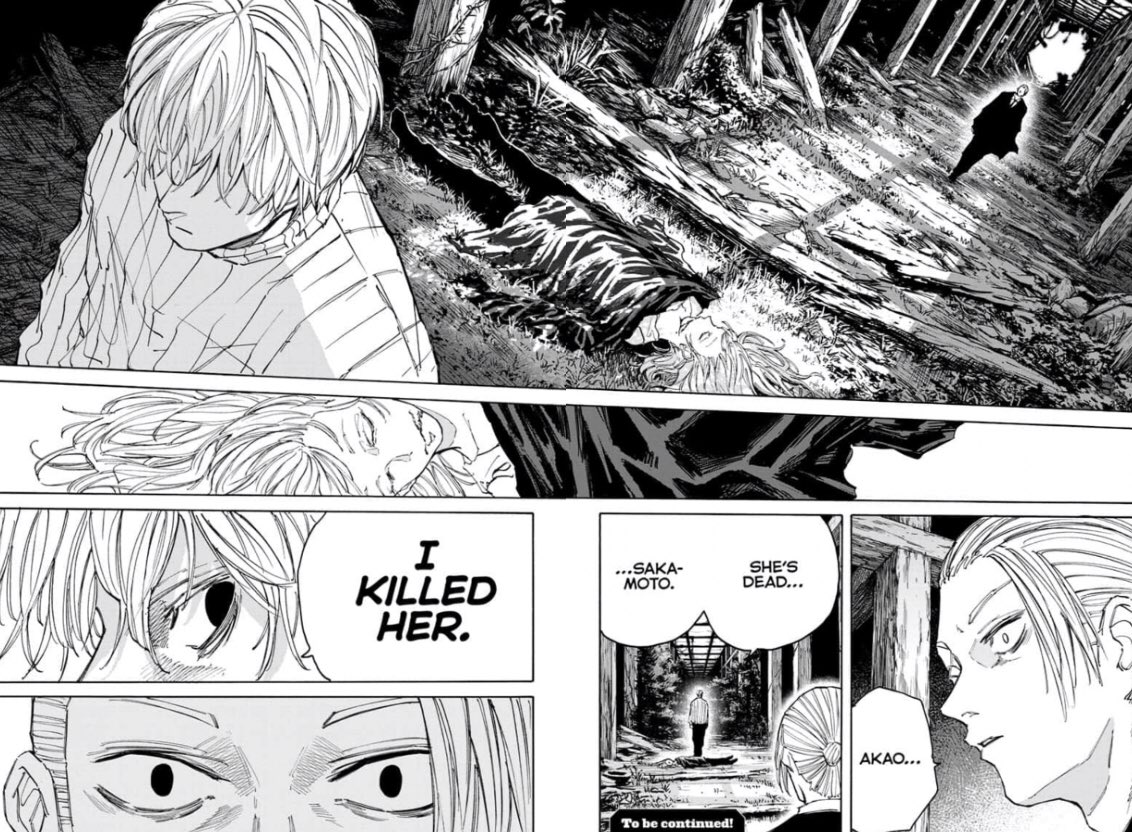 altair ⚢ on Twitter: "// sakamoto days 119 FUCK YOUUU BITCH ILL KILL YOU NOT MY AKAO NOT MY ...