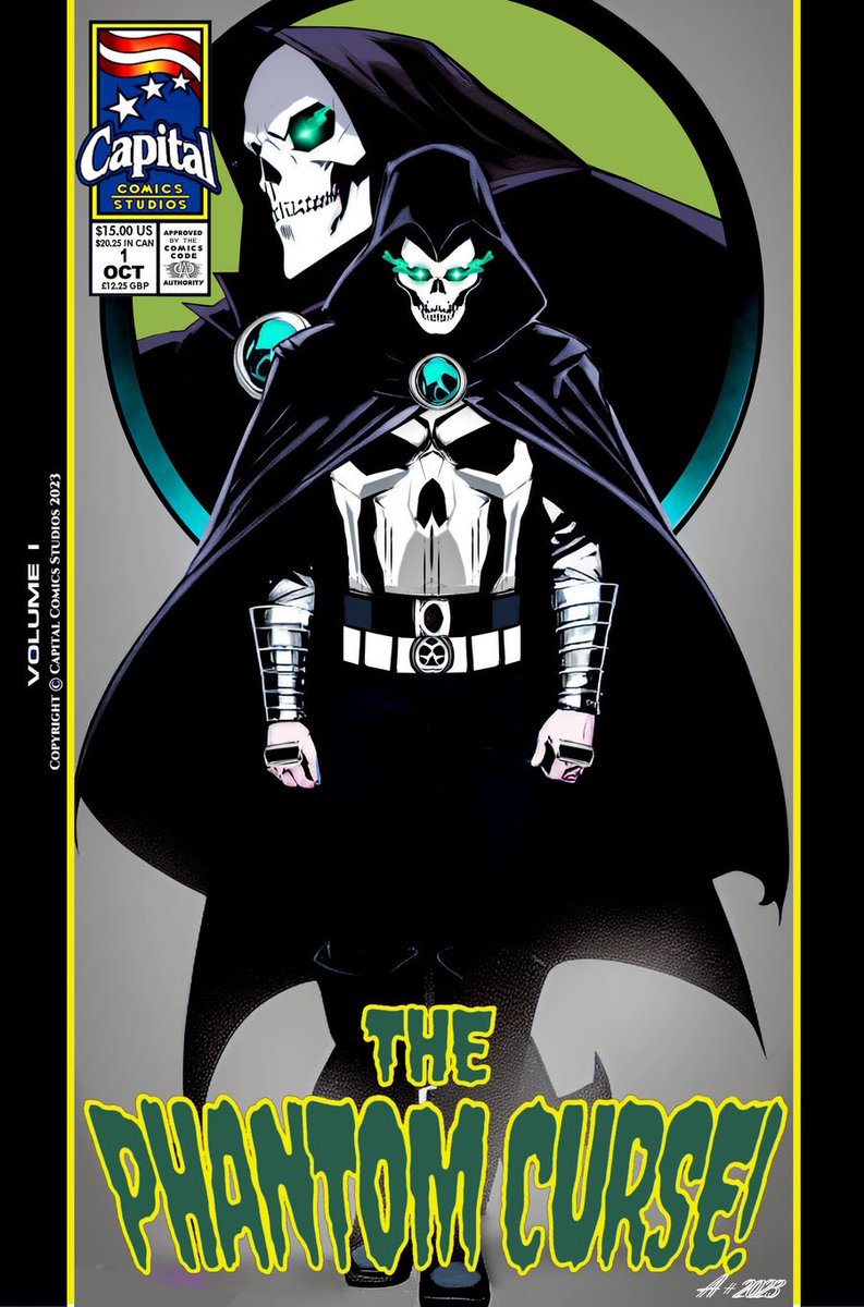 Retro Rich on Twitter: "RT @AtumMirabilis: #PhantomCurse The Phantom Curse Graphic Novel Cover A ...