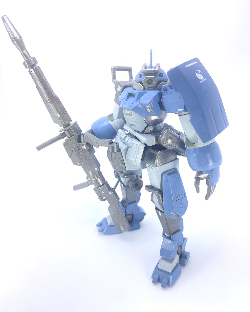 ru81 on Twitter: "チュチュ専用デミトレーナーです。 筆塗り全塗装+久々にデカールを貼って完成としました。 腰につけたガンキャノンの主砲は自己解釈では追加スラスターとしてます ...