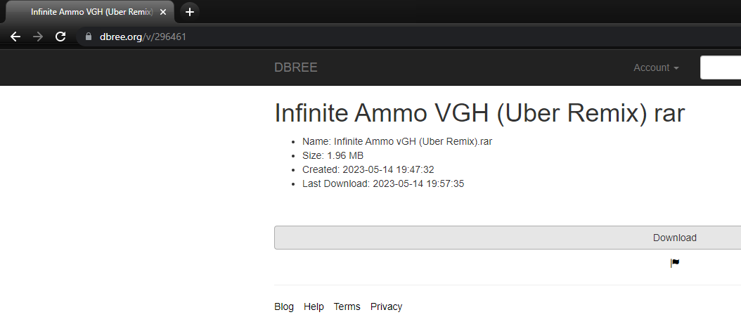 alec on Twitter: "hell nah who uploaded Infinite Ammo vGH Uber Remix to DBREE 😭"