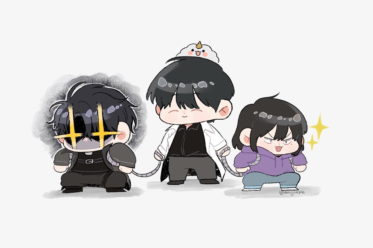 「Chaotic trio + biyoo #orv #OmniscientR」|jinna🍉 @CosCarni23のイラスト