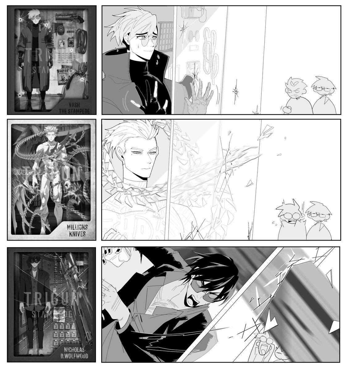 Aster On Twitter Trigunstampede The Trigun Stampede Blu Ray Covers