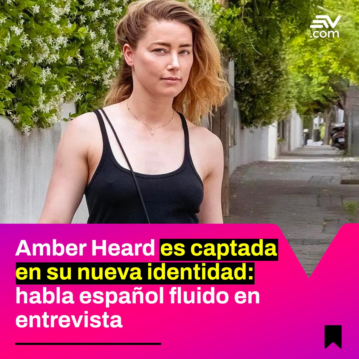 Ecuavisa on Twitter: "👩 Amber Heard cambió de nombre e incluso habla español fluido. Su mudanza ...