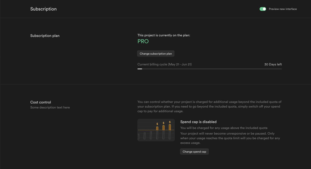 Supabase on Twitter: "RT @kevcodez: We're working a new subscription page for @supabase 👀 👏 to ...