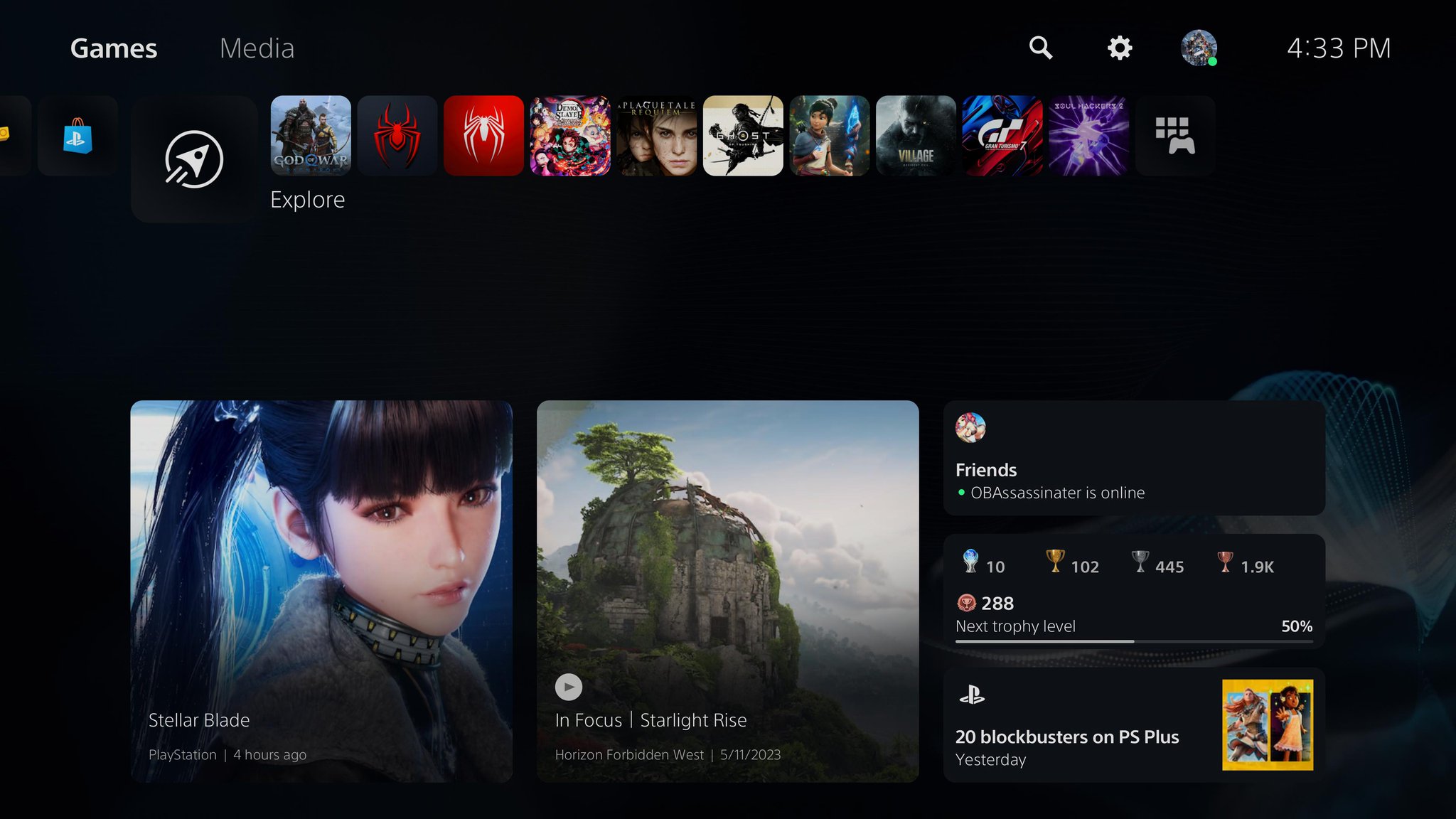 Cod.BX.93 on Twitter: "#PS5Share They got Stellar Blade on the home page. https://t.co ...