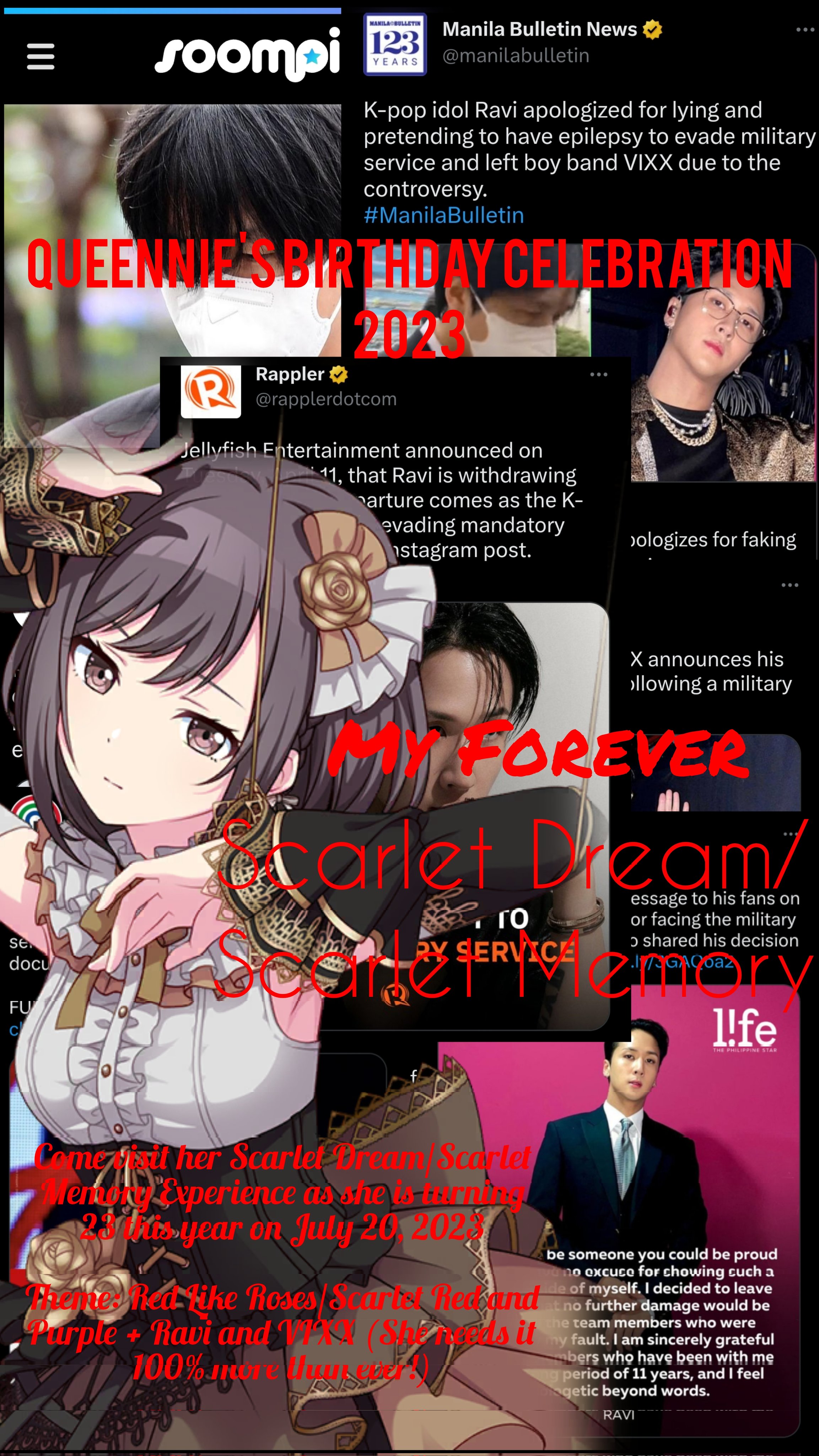 Queennie 🥀Scarlet Dream/Scarlet Memory🥀 (Rest.) (@MyScarletDreams) / Twitter