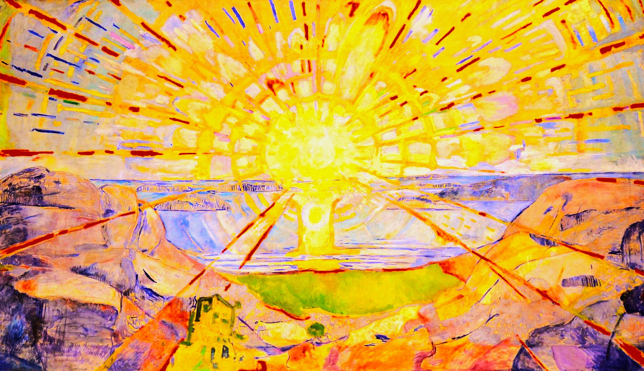 Edvard Munch The Sun