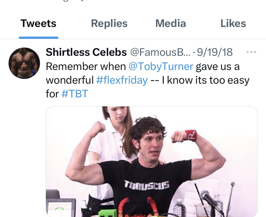 Toby Turner Shirtless