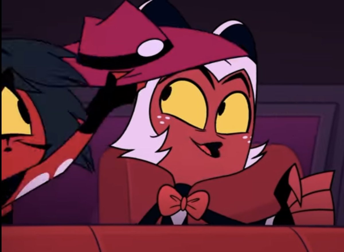 Viola: now posting spoilers on Twitter: "Look at how happy Moxxie is as Millie puts the hat on ...