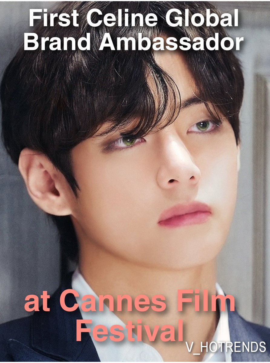 BTS V HOTRENDS on Twitter: "RT @v_hotrends: Kim Taehyung BTS V is the First Celine Global Brand ...