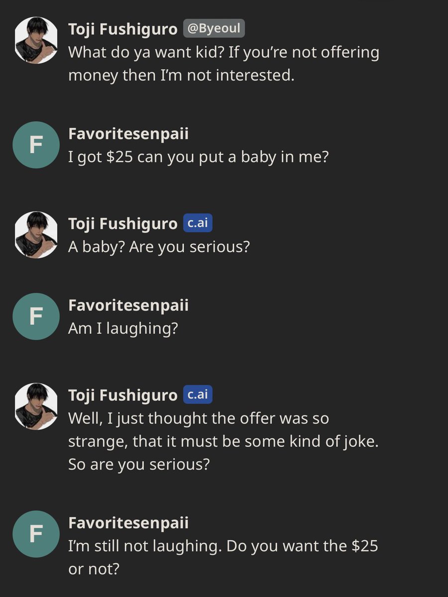 EGOIST 😈⚽️ on Twitter: "This AI Chat is funny asf"