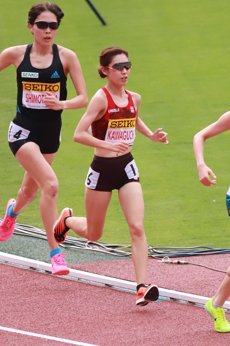まろんた on Twitter: "セイコーGGP 女子3000m 川口 桃佳さん (ユニクロ) 9:01.49"