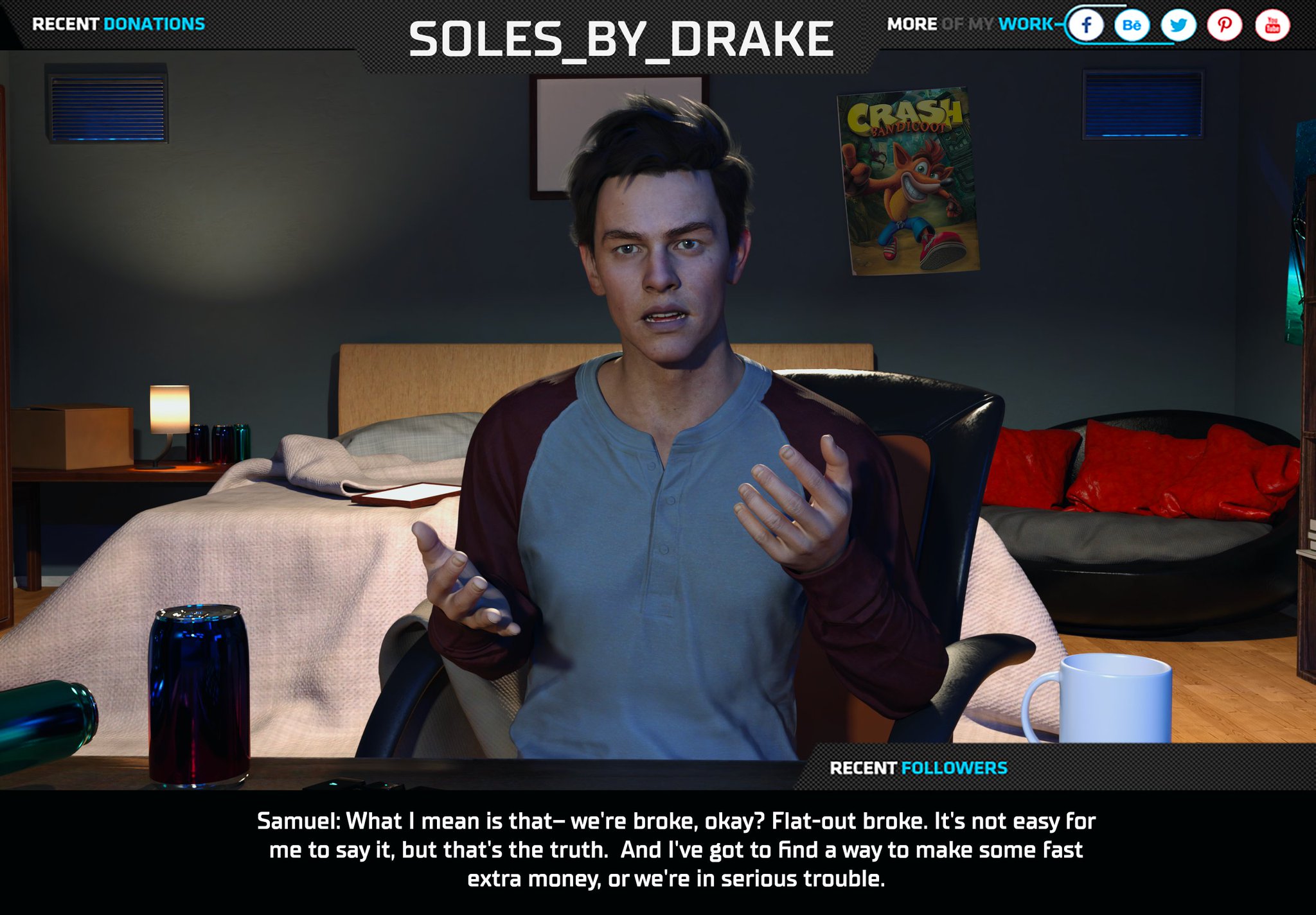 Feat-feet on Twitter: "Samuel Drake's foot cam -- (Thread 2/4) https://t.co/mNsJGRSlNF" / Twitter