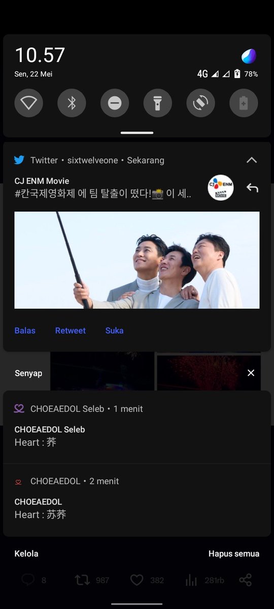D on Twitter: "Kaget liat notif cjenm, kirain update the moon😭"