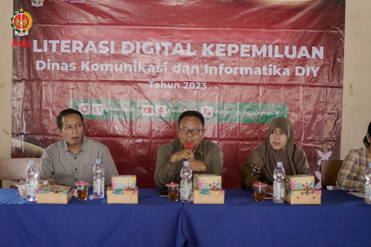 Kominfo DIY on Twitter: "Upaya memperkuat literasi digital di masa pemilu, secara masif ...