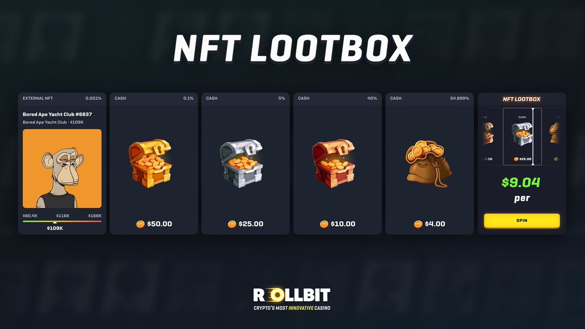 Rollbit on Twitter: "Eyeing a new NFT for your PFP? 👀 Win any NFT ...
