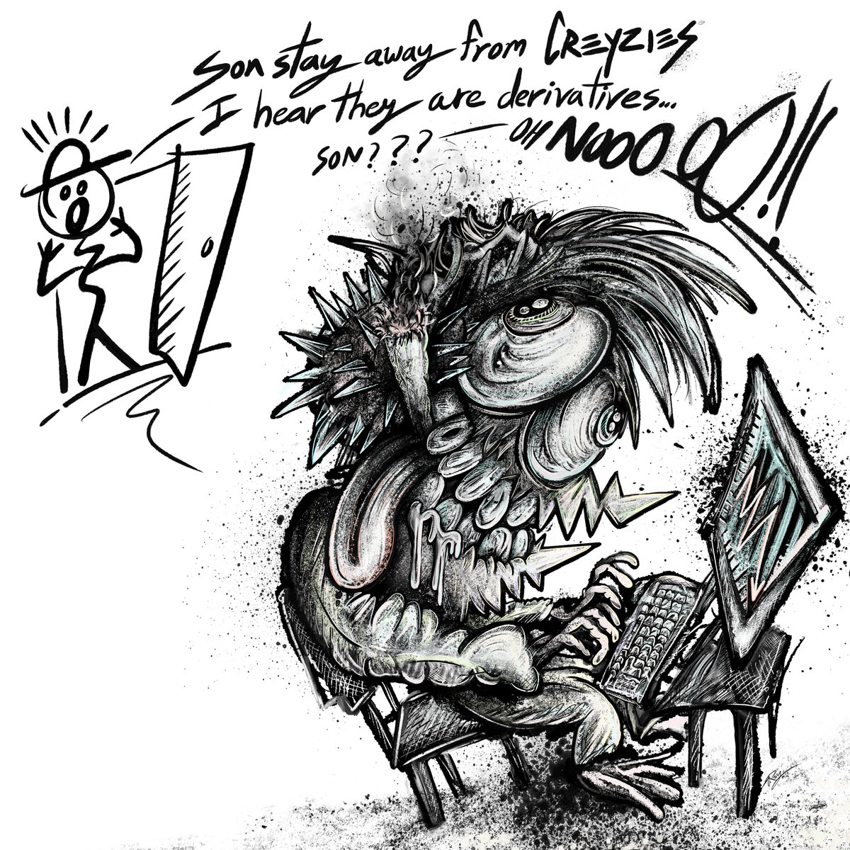 MasterChan.eth on Twitter: "RT @CREYZIES: GFM 🤪-' ´STAY AWAY FROM CREYZIES´ IS THIS WEEK´S ...