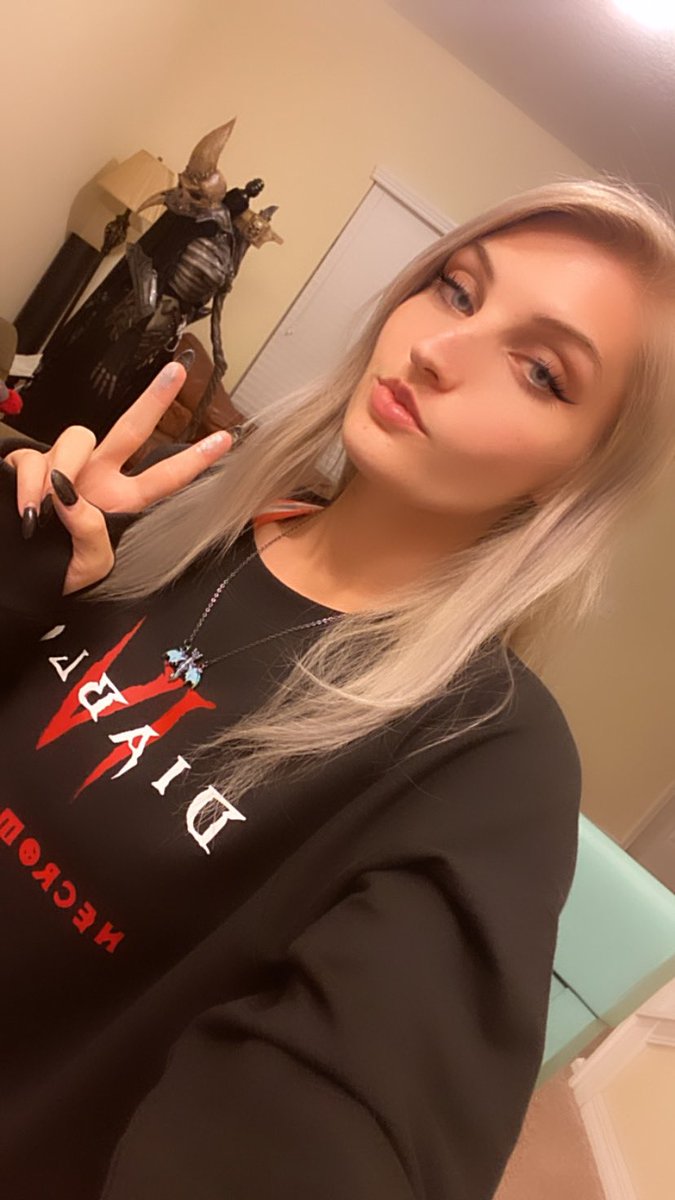 Dark Lady @DreamHack Dallas 💙 on Twitter: "Blizzard girl working on her Diablo things"