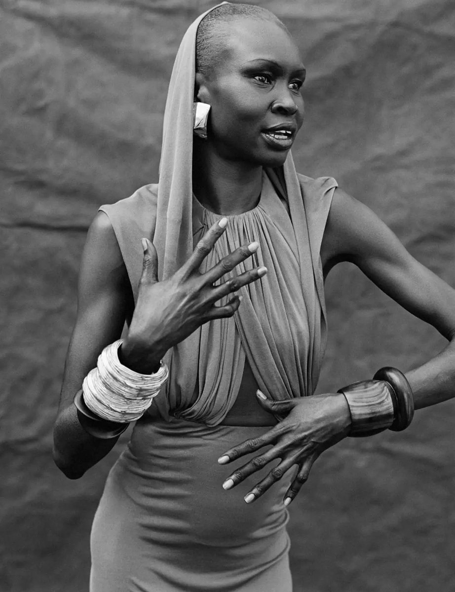 Female Models Bot On Twitter Alek Wek South Sudanese British Model