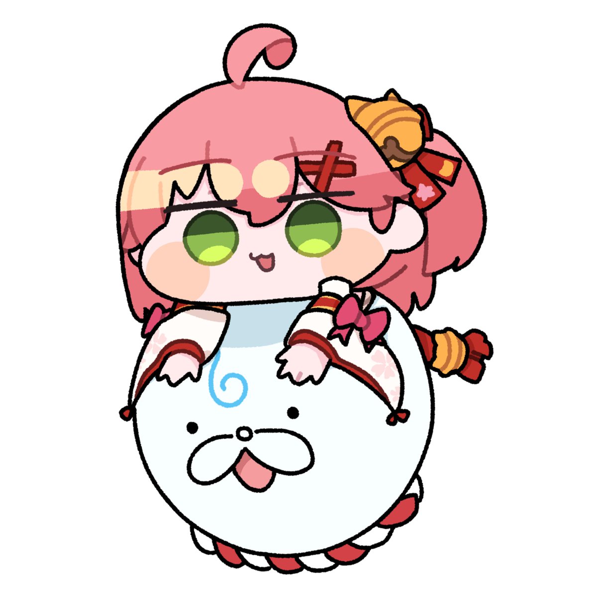さくらみこ 「mikoart 」からすのイラスト