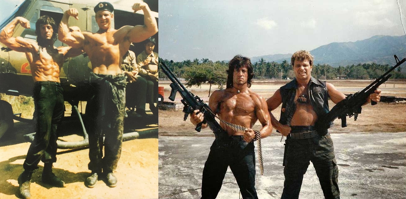 Rambo Cast New Photo Of Sly Stallone In RAMBO 5: LAST BLOOD And Paz