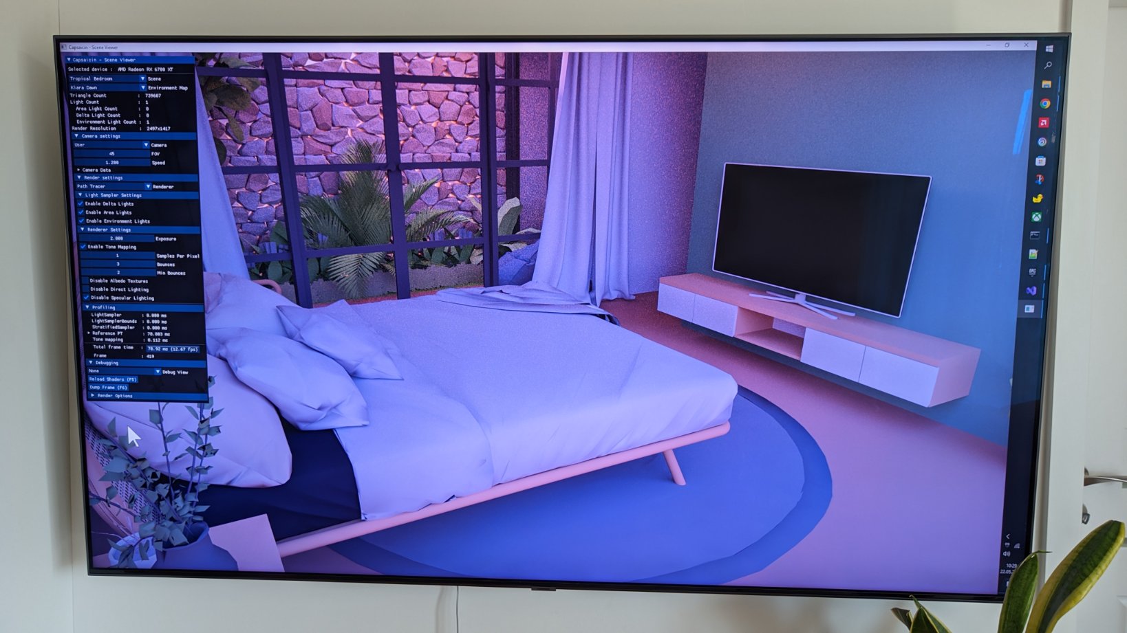 MichalPodgorze on Twitter: "@mooreslawisdead Hi Tom, I've built GI1 tech demo from Capsaicin ...