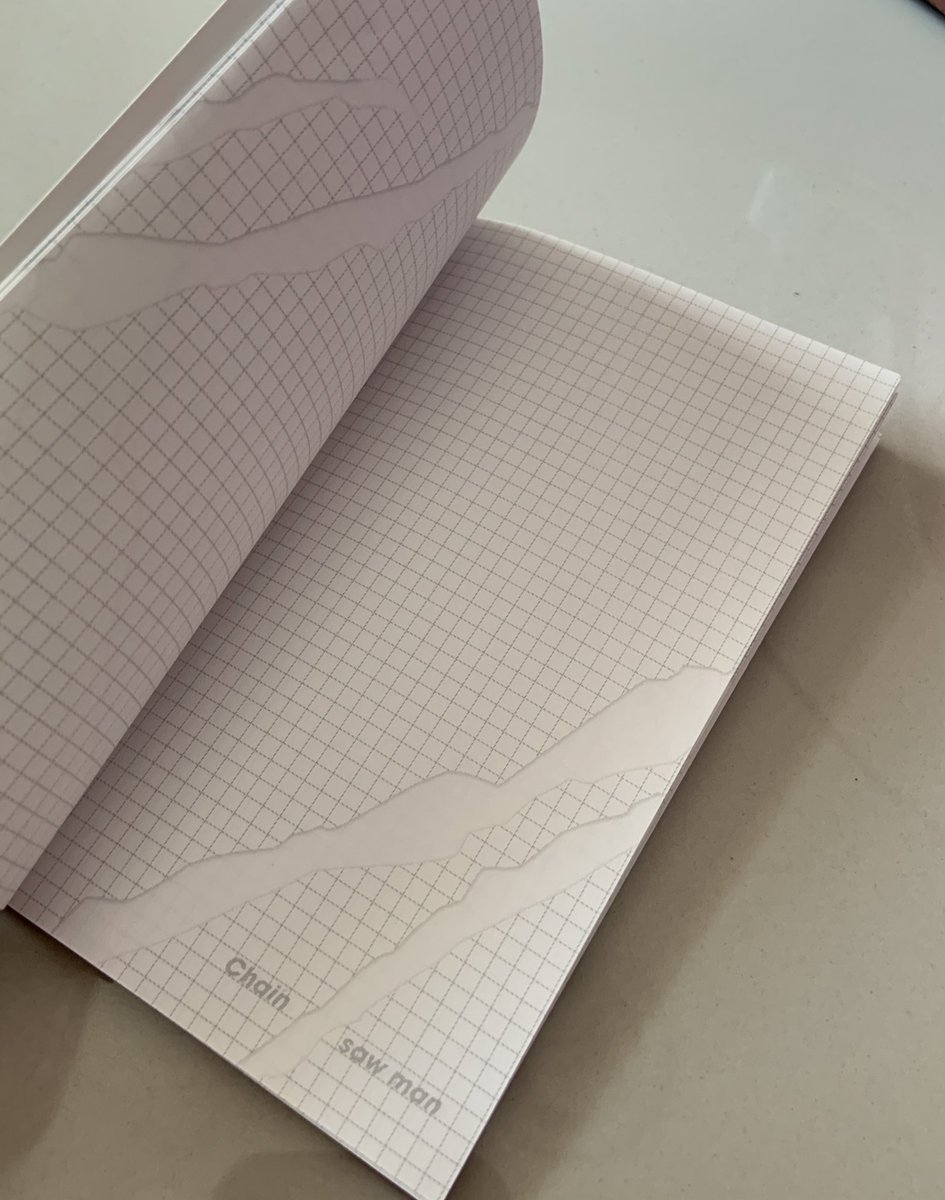 sugofactOrie on Twitter: "🍑₊˚ สมุดเชนซอแมน 55฿ 📮 ค่าส่ง ems 60 / eco-post 40 ꙳. ใครรับเมนชั่นอะไ ...